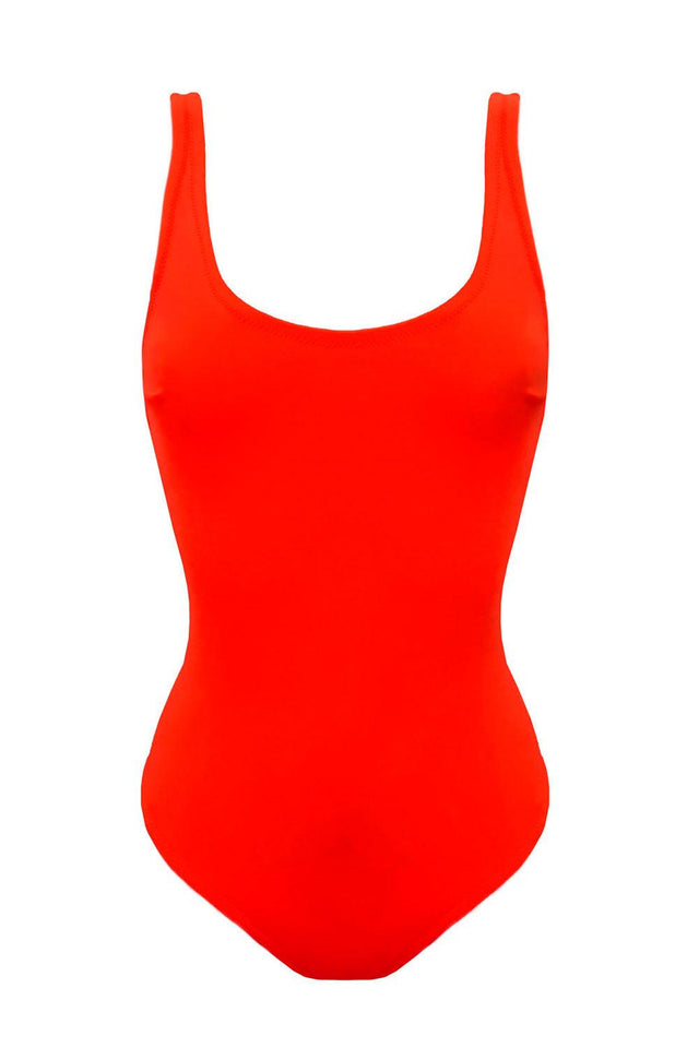 Malibu Hot Red swimsuit – yesUndress